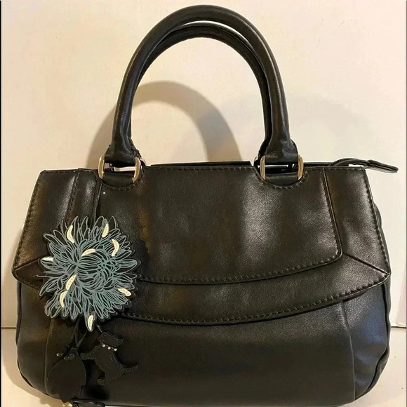 RADLEY LONDON | Bags | Radley London Black Leather Satchel Handbag ...